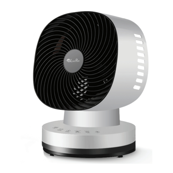 LIVE PURE LP1200FAN OWNER'S MANUAL Pdf Download | ManualsLib