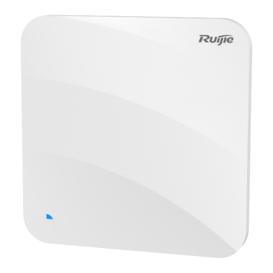 RUIJIE RG-AP850-I-V2 SERIES HARDWARE INSTALLATION AND REFERENCE MANUAL ...