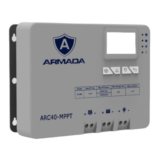 ARMADA ARC20-MPPT USER MANUAL Pdf Download | ManualsLib