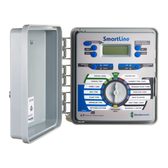 WEATHERMATIC SMARTLINE CONTROLLER OWNER'S MANUAL Pdf Download | ManualsLib