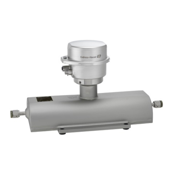 ENDRESS+HAUSER PROLINE PROMASS A 100 OPERATING INSTRUCTIONS MANUAL Pdf ...