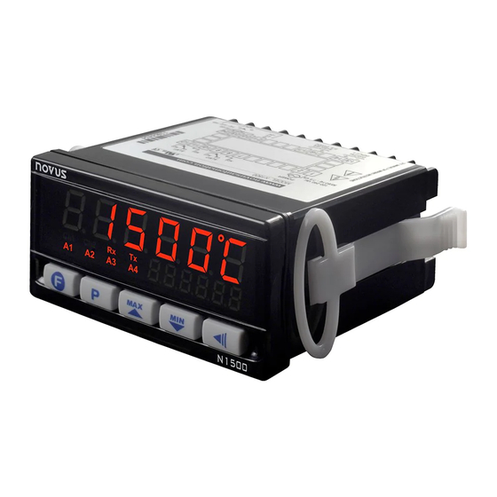 NOVUS N1500 USER MANUAL Pdf Download | ManualsLib