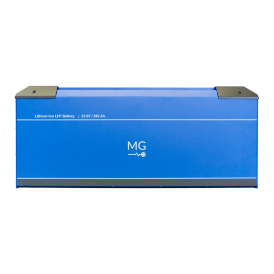 MG ENERGY SYSTEMS LFP SERIES MANUAL Pdf Download | ManualsLib