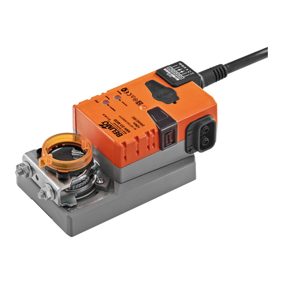 BELIMO NMV-D3-RE2-SET INSTALLATION INSTRUCTIONS MANUAL Pdf Download ...