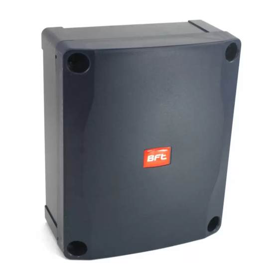 BFT CPEL INSTALLATION AND USER MANUAL Pdf Download | ManualsLib