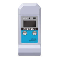 EMERSON GO USB LOGGER USER MANUAL Pdf Download | ManualsLib