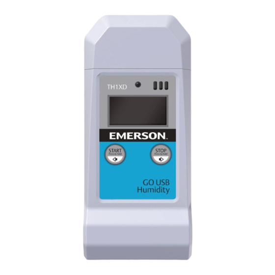 EMERSON GO USB LOGGER USER MANUAL Pdf Download | ManualsLib