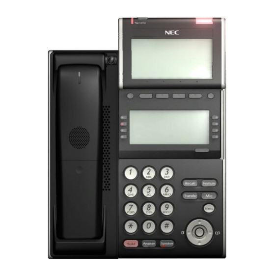 NEC NUTEC DTL-8LD-1 USER MANUAL Pdf Download | ManualsLib