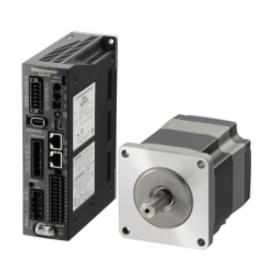 ORIENTAL MOTOR A STEP AZ SERIES USER MANUAL Pdf Download | ManualsLib