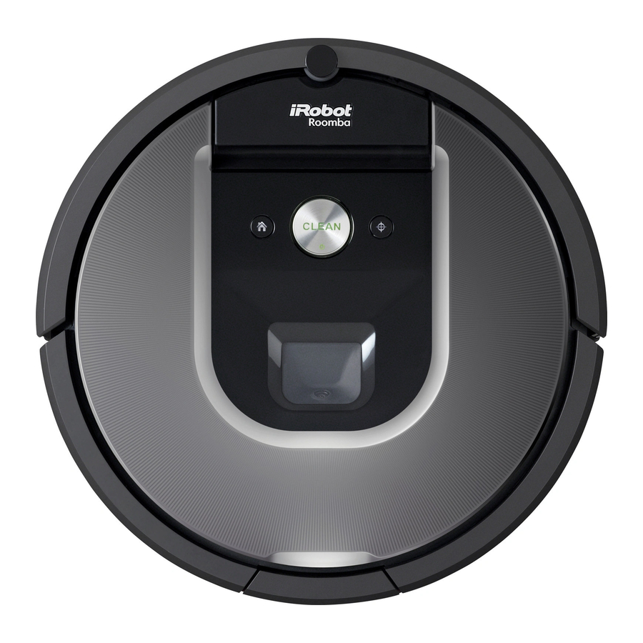 iROBOT Roomba 900 Series Vacuuming Robot Manual | ManualsLib