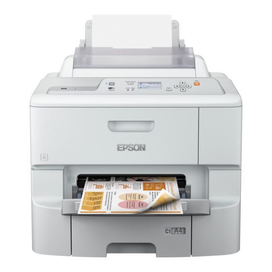 EPSON WORKFORCE PRO WF-6090 SERIES START HERE Pdf Download | ManualsLib