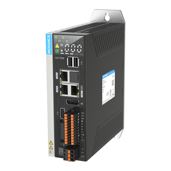 INOVANCE AC700 SERIES USER MANUAL Pdf Download | ManualsLib