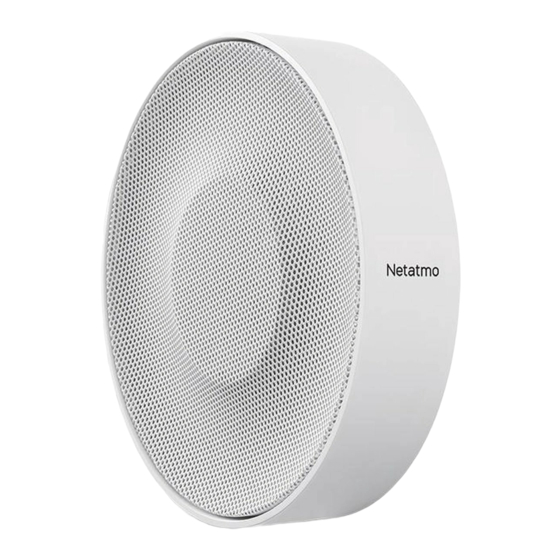 NETATMO NET NA-74-014 USER MANUAL Pdf Download | ManualsLib