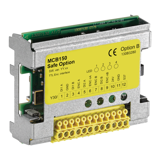 DANFOSS VLT MCB 150 INSTALLATION MANUAL Pdf Download | ManualsLib