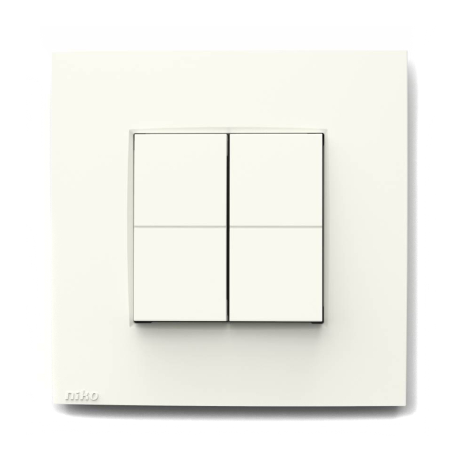 Niko xxx-91004 - Dimmer Switch Manual | ManualsLib