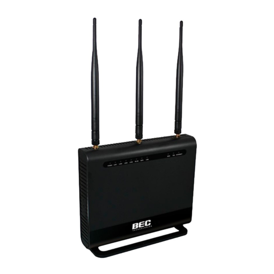 BEC ULTIMUM 8700AXL QUICK START MANUAL Pdf Download | ManualsLib