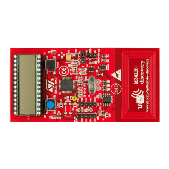 ST M24LR-DISCOVERY USER MANUAL Pdf Download | ManualsLib