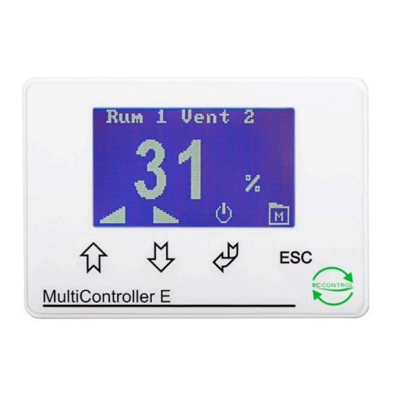 MARK MULTICONTROLLER E SETUP INSTRUCTIONS Pdf Download | ManualsLib