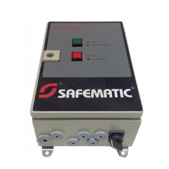 SAFEMATIC ST-1100I MANUAL Pdf Download | ManualsLib