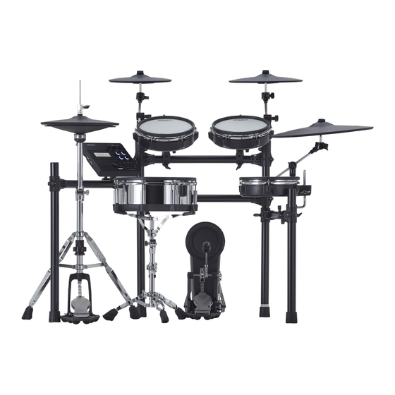 ROLAND V-DRUMS TD-27KV2 SETUP MANUAL Pdf Download | ManualsLib