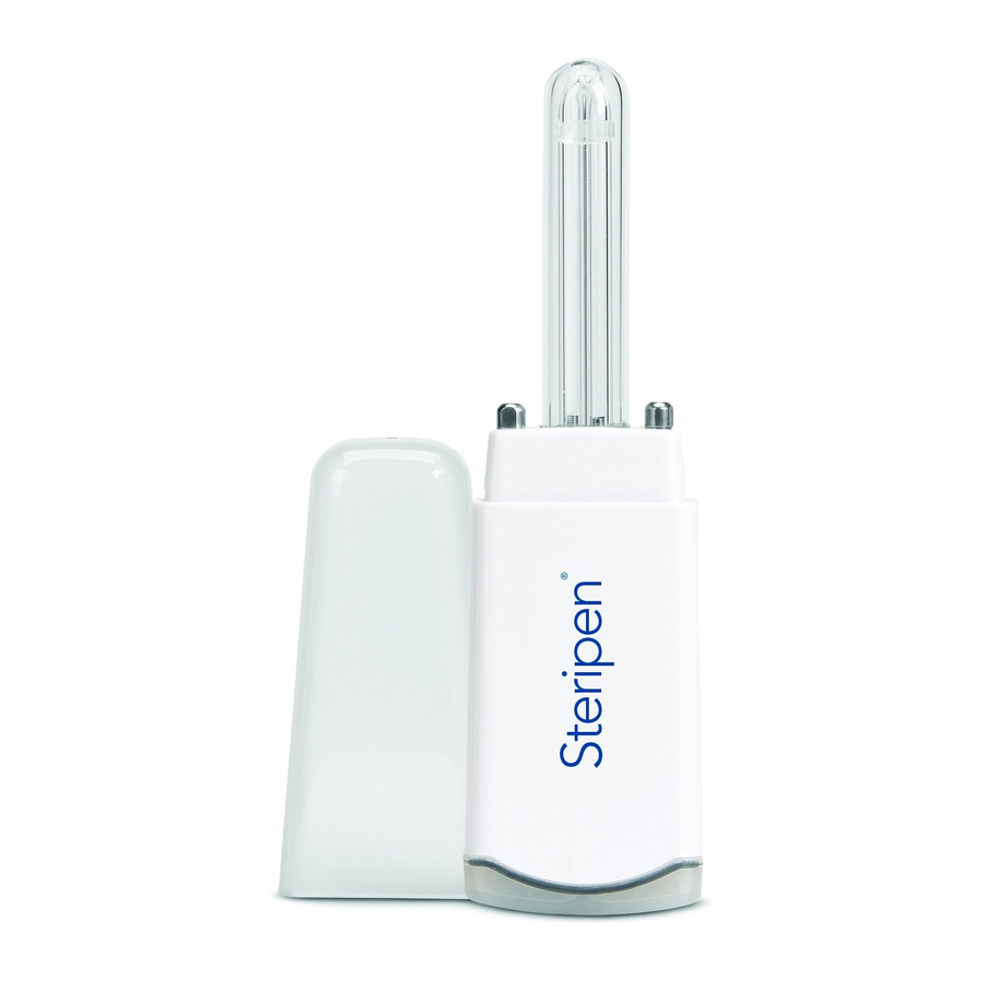 Katadyn Steripen UltraLight - Water Purifierm Quick Start Guide ...