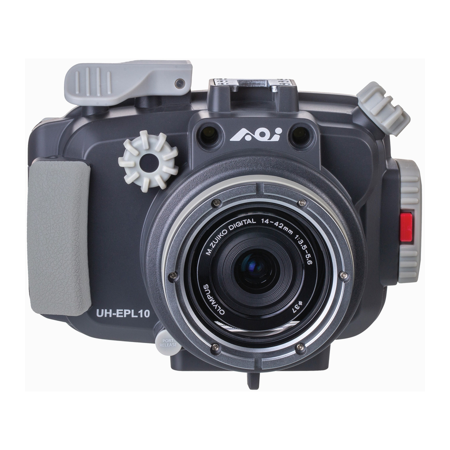 AOI UH-EPL10 - Underwater Housing General Guide | ManualsLib