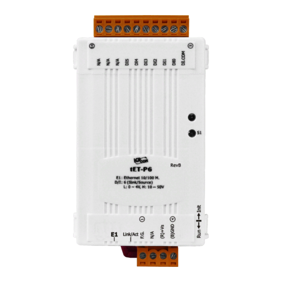 ICP DAS USA TET SERIES USER MANUAL Pdf Download | ManualsLib