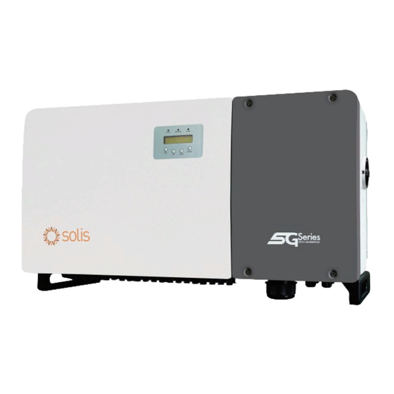 SOLIS S5 SERIES USER MANUAL Pdf Download | ManualsLib