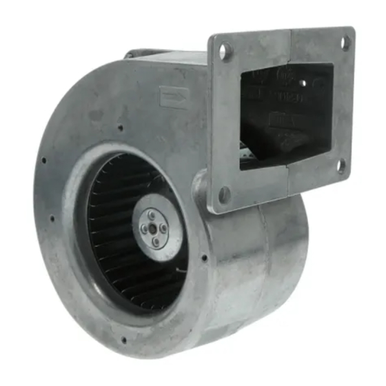 EBM-PAPST G2E108-AA01-01 OPERATING INSTRUCTIONS MANUAL Pdf Download | ManualsLib