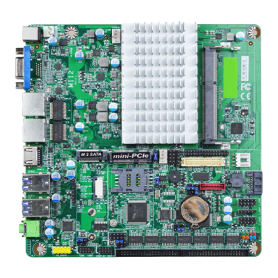 JETWAY MI12-00V SERIES USER MANUAL Pdf Download | ManualsLib