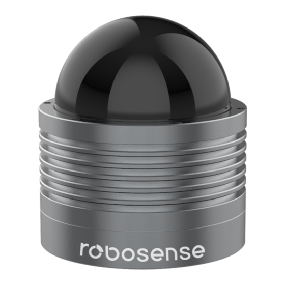 ROBOSENSE LIDAR RS-BPEARL USER MANUAL Pdf Download | ManualsLib
