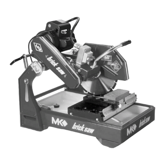 MK DIAMOND PRODUCTS MK-2000 SERIES OWNER'S MANUAL Pdf Download | ManualsLib