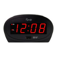 Equity Alarm Clock User Manuals Download | ManualsLib