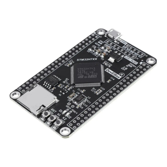 ST STM32H723 GETTING STARTED Pdf Download | ManualsLib