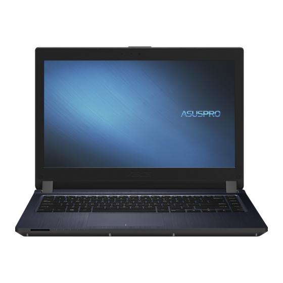 ASUS PRO P1440F USER MANUAL Pdf Download | ManualsLib