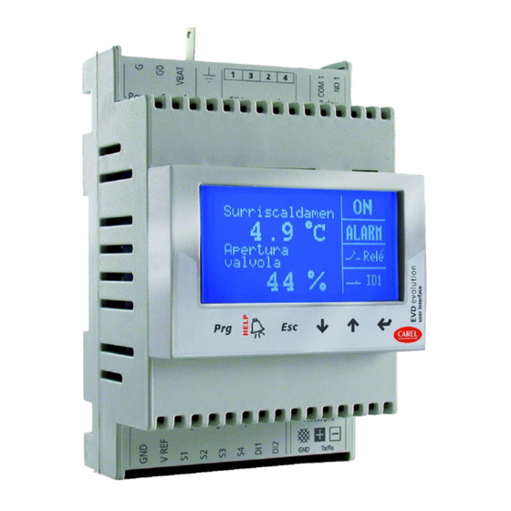 CAREL EVD EVOLUTION USER MANUAL Pdf Download | ManualsLib