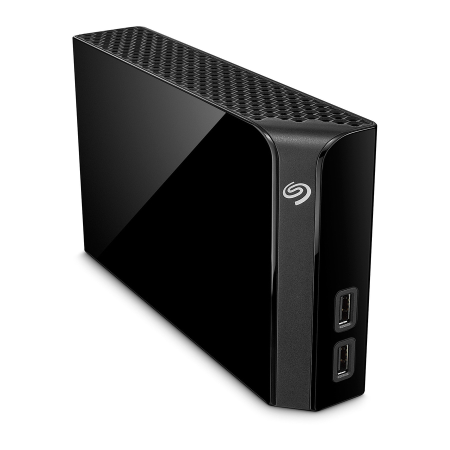 Seagate Backup Plus Hub - Mac Setup Quick Start Guide | ManualsLib