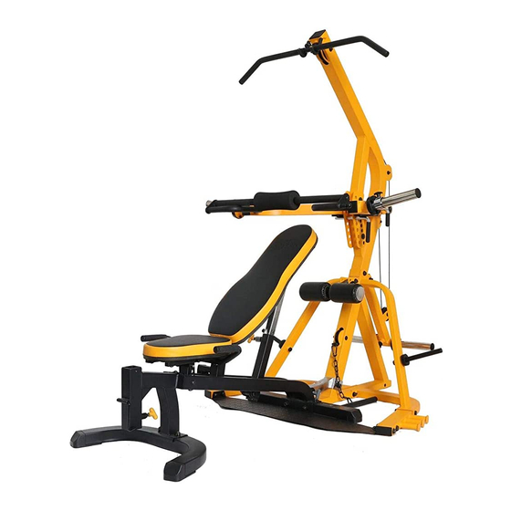 POWERTEC LEVERGYM ASSEMBLY WALKTHROUGH Pdf Download | ManualsLib