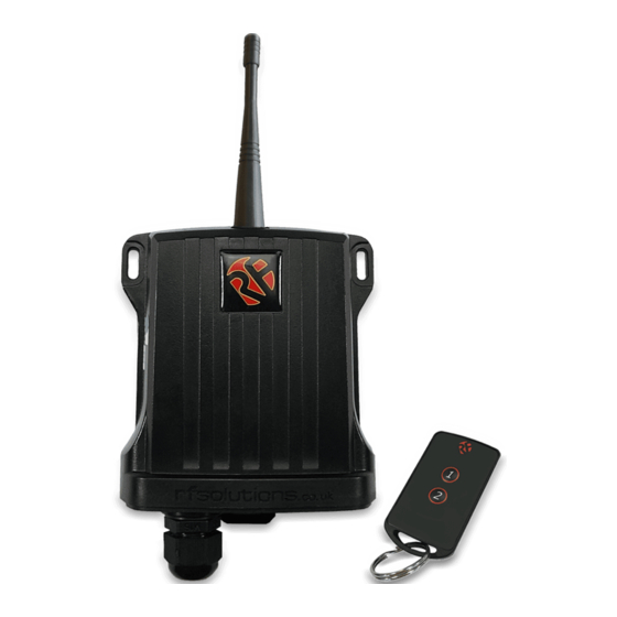 RF SOLUTIONS HORNETPRO QUICK START MANUAL Pdf Download | ManualsLib