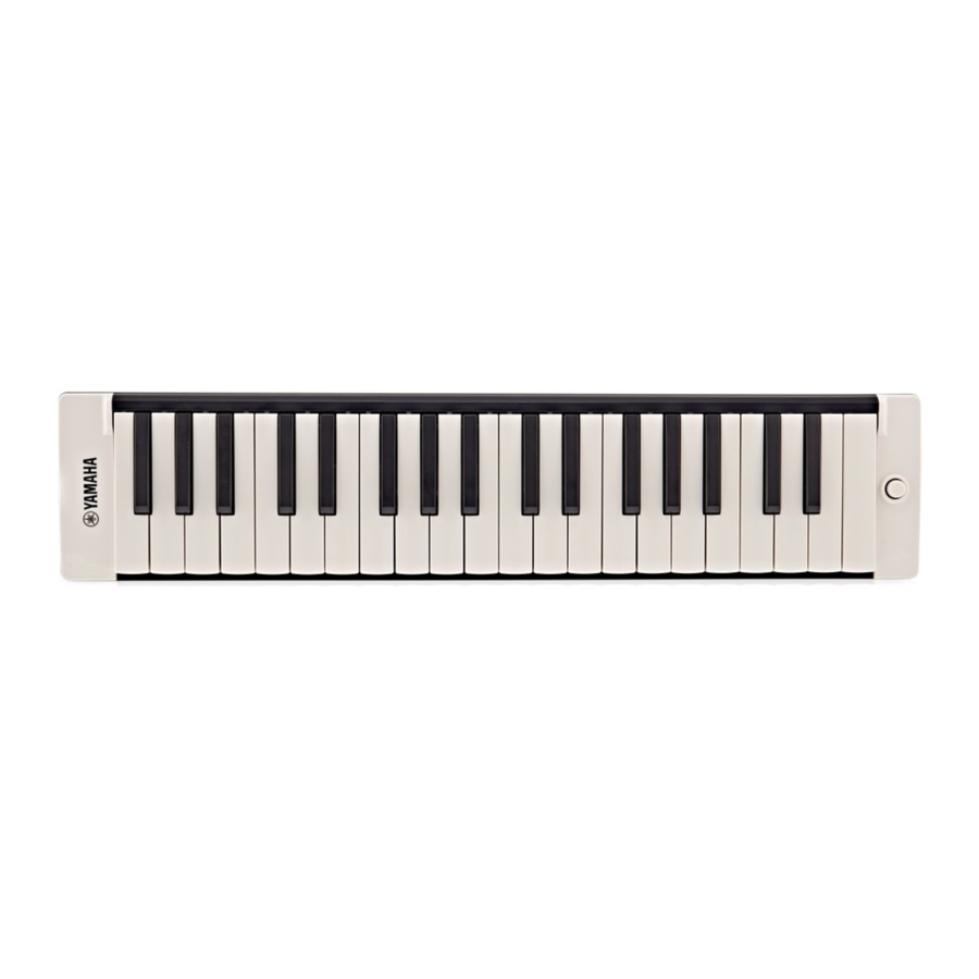 Yamaha Pianica P-37E, VDU7450 - 37-Key Melodica Manual | ManualsLib