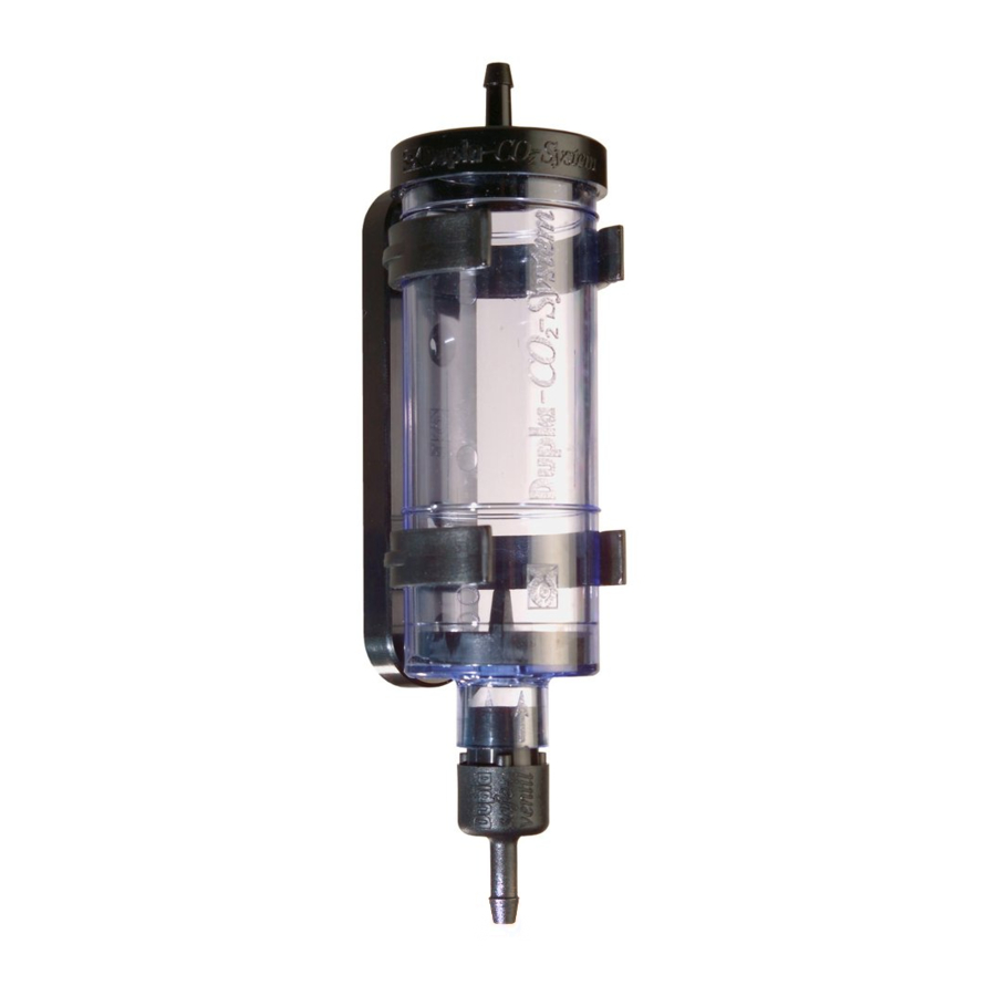 Dupla 80210 - CO2 Bubble Counter Instructions For Use | ManualsLib