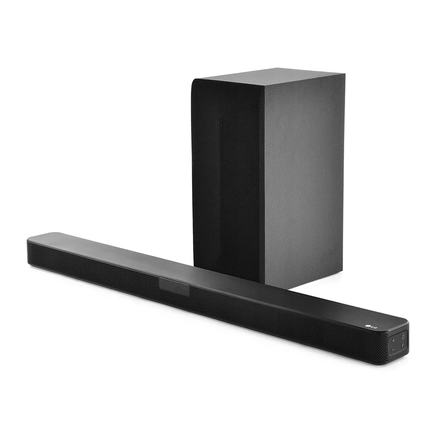 LG SN4 - Wireless Sound Bar Simple Manual | ManualsLib