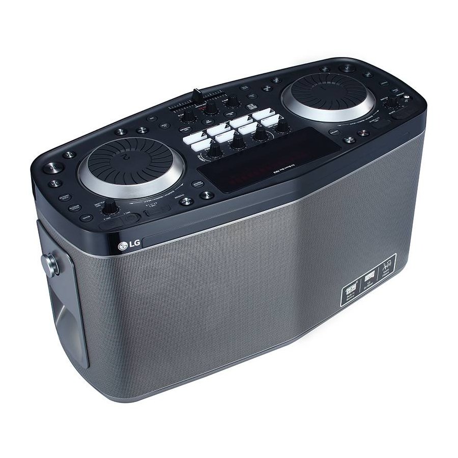 LG RK8 - High Power Speaker System Simple Manual | ManualsLib