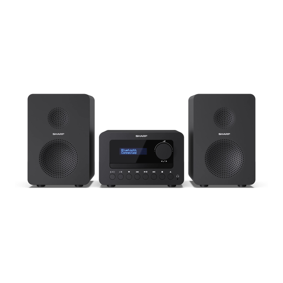 SHARP XL-B520D USER MANUAL Pdf Download | ManualsLib