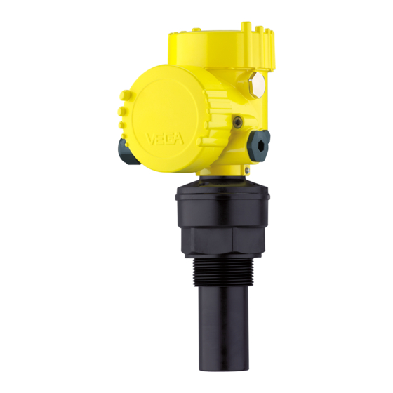 VEGA VEGASON 61 OPERATING INSTRUCTIONS MANUAL Pdf Download | ManualsLib