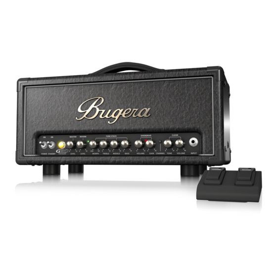 BUGERA G20 INFINIUM SERVICE MANUAL Pdf Download | ManualsLib