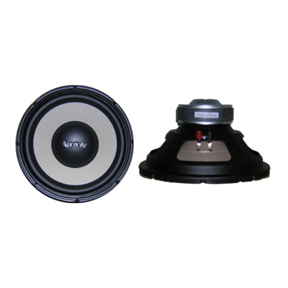 INFINITY REFERENCE SERIES INSTRUCTIONS Pdf Download | ManualsLib