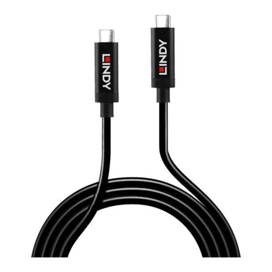 LINDY 43348 USER MANUAL Pdf Download | ManualsLib