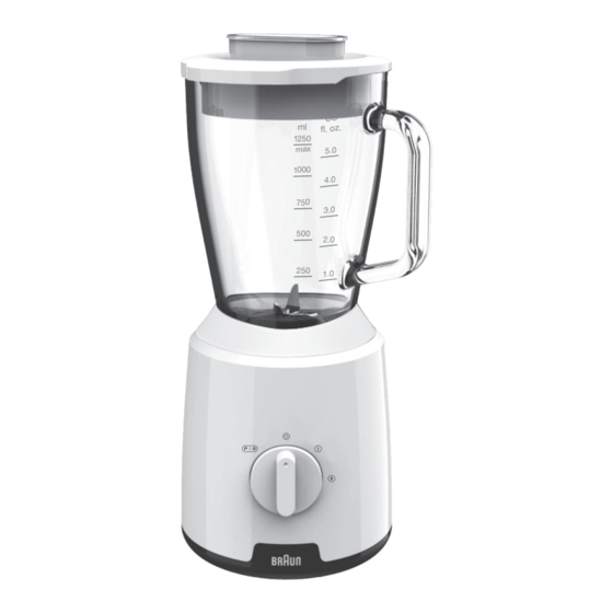 BRAUN POWERBLEND 1 MANUAL Pdf Download | ManualsLib
