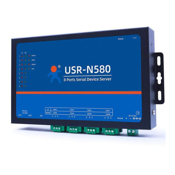 USR IOT USR-N5X0 SERIES USER MANUAL Pdf Download | ManualsLib